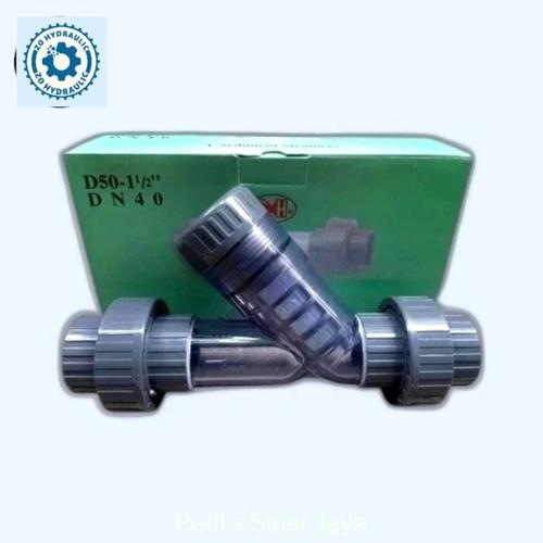 Jual Y strainer PVC 2 Inch Socket Clear Body merk SH PVC - Jakarta ...