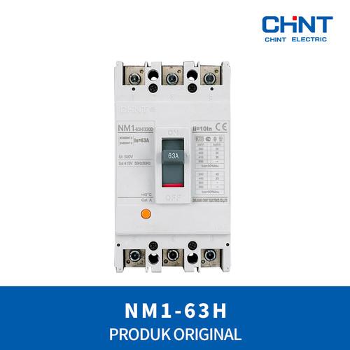 Jual CHINT NM1-63H 3P (10A 16A 20A 25A 32A 40A 50A 63A) Modul Case Circuit Breaker MCCB NFB ...