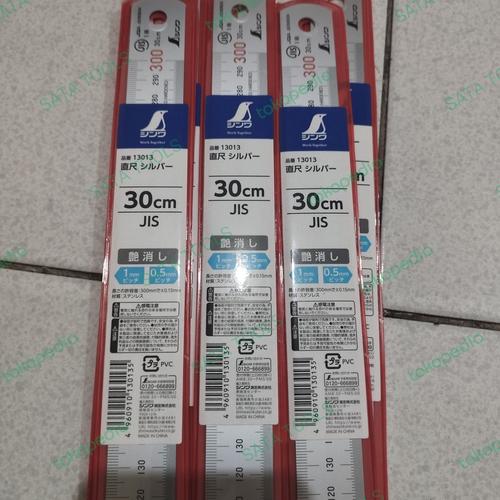 Jual Shinwa Penggaris 30 cm Stainless Steel Rule Hard Chrome JIS 13013 - Jakarta Barat - JASA ...