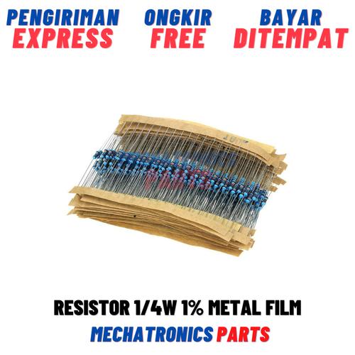 Jual Resistor 100 150 180 220 270 330 390 470 511 560 680 850 R Ohm 1 ...