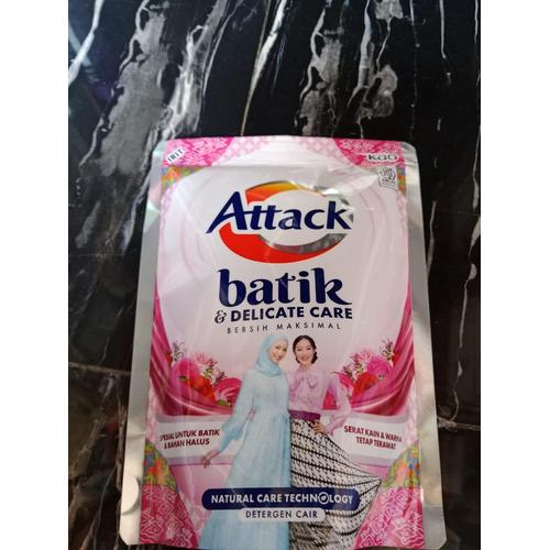 Jual ATTACK BATIK CARE - 400ML KEMASAN POUCH (ISI ULANG) - 500ML BOTOL ...
