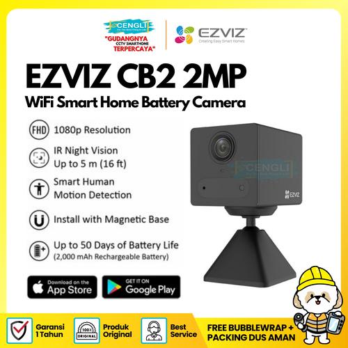 Jual Mini Battery Wireless Camera Ezviz CB2 2MP CS-CB2-R100-2D2WF WiFi ...