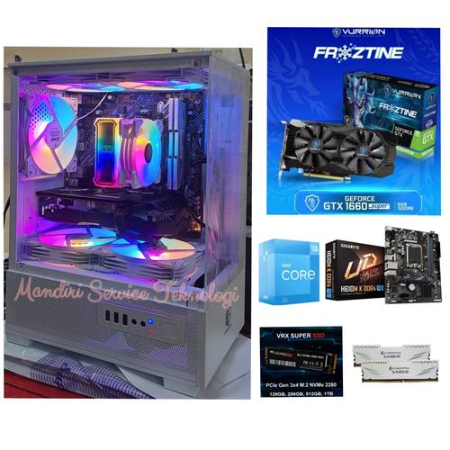 Jual Rakitan PC Gaming / Editing / Rendering i3 12100F Box Gen 12 LGA 1700 VGA GTX 1660 SUPER ...