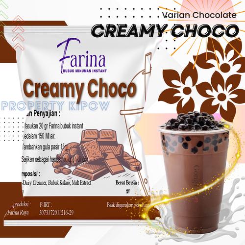 Jual FARINA Bubuk Minuman Creamy Choco 1kg - FARINA Creamy Choco ...