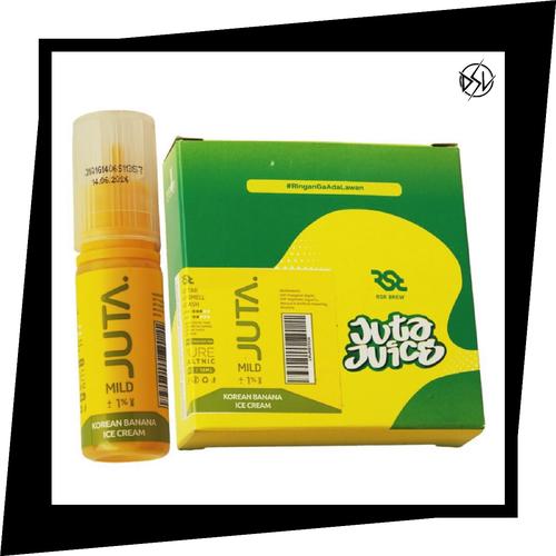 Jual Liquid Juta Mild Salt Nic - Korean Banana Ice Cream 10MG 4x15ML By ...