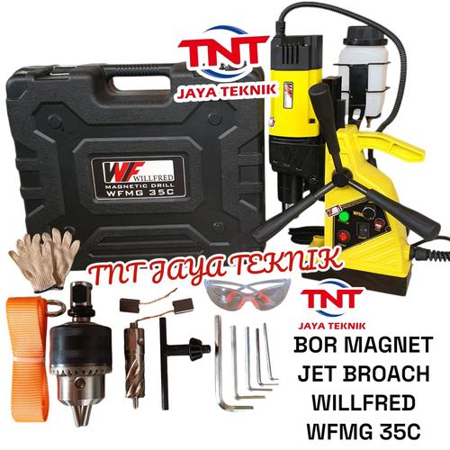 Jual MESIN BOR MAGNET JETBROACH WILLFRED WFMG-35C / BOR MAGNET JET ...