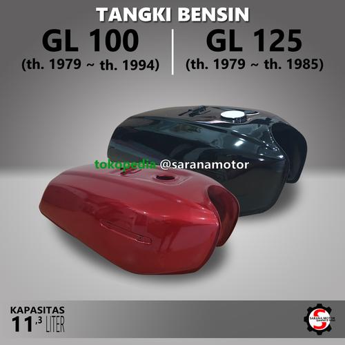 Jual Tangki Bensin GL 100 GL 125 HITAM Tebal dan Berkwalitas - MR - Tk ...