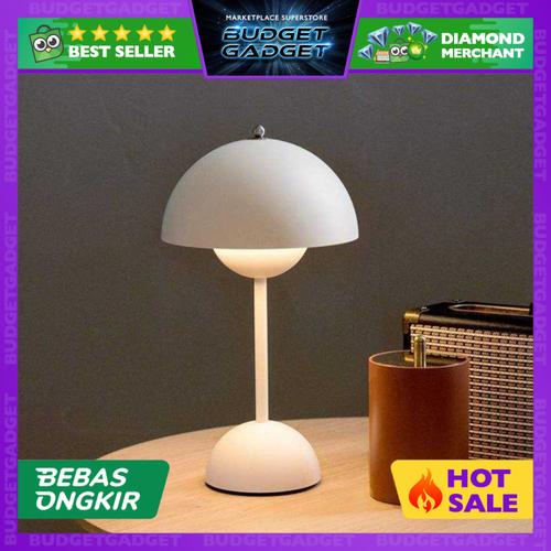 Jual TaffLED Lampu Meja Cafe Restoran Hias LED Retro Vintage Mushroom ...
