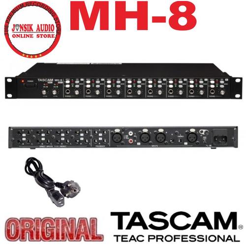 Jual Tascam MH-8 8-channel Headphone Amplifier Tascam MH8 - Jakarta ...