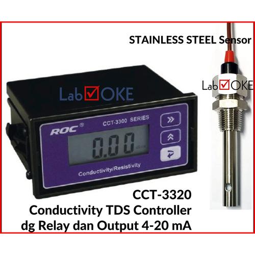 Jual LOW RANGE Conductivity TDS Meter Controller CCT-3320 - ROC CREATEC ...