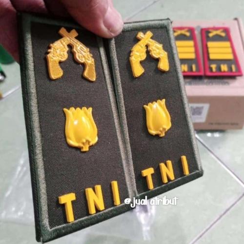 Jual Pangkat PDH Pamen Mayor Letkol Kolonel AD Korps CPM LOGAM ...