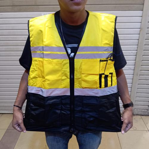 Jual Rompi Safety Pelindo / Rompi Safety / Rompi Safety Taslan zipper ...