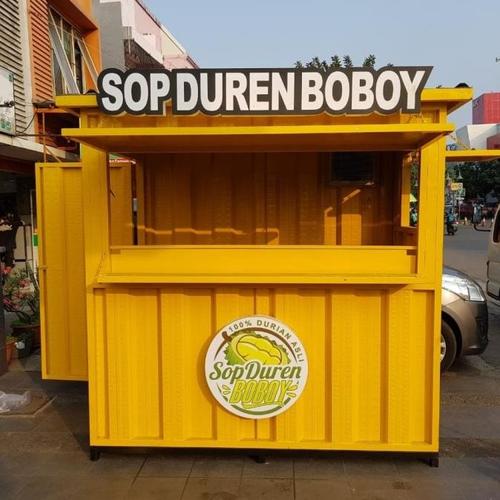 Jual Booth Container/kontainer/stand jualan/gerobak jualan KNOCK DOWN ...