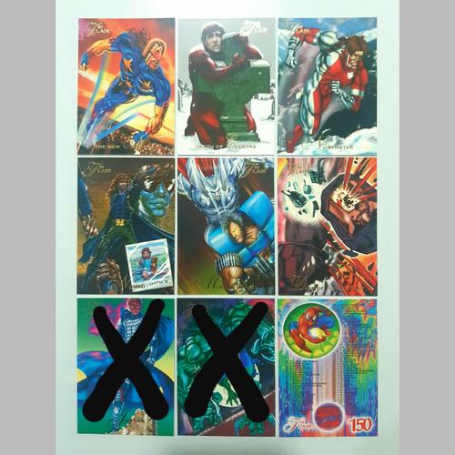 Jual Marvel Flair 1994 trading card. satuan. kondisi baik. kartu ...