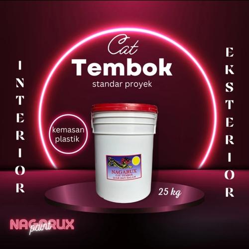 Jual Cat Tembok Nagarux Setara Proyek 20 Kg, 25 Kg - Kaleng - Plastik ...