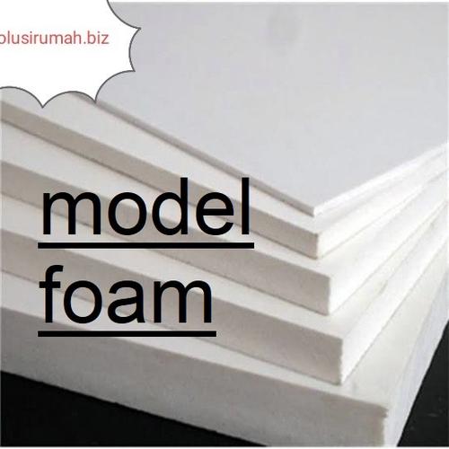 Jual PVC SHEET BOARD Lembaran per100cm PLASTIK PAPAN FOAM or keras putih abu pilih ukuran tebal ...