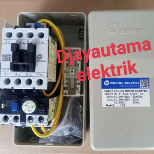 Jual DOL Starter / Magnetic Switch MS-P15E 11~15A 220V / 380V - 15A, 380V - Jakarta Pusat ...
