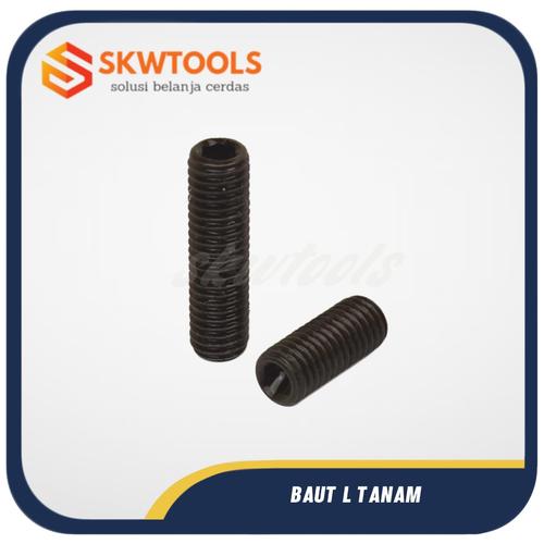 Jual Baut Tanam L M16X50 M16X70 MM - L Set Baja / Baut L Tanam Baja ...