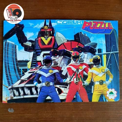 Jual Mainan Anak Puzzle Robot Jadul Lawas Sentai Sun Vulcan - Kab ...