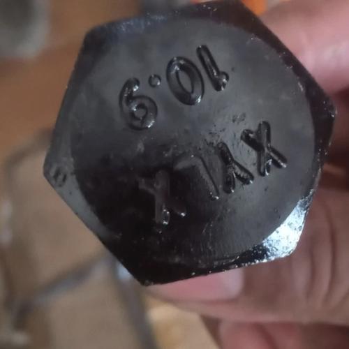 Jual Baut Mur Baja /Hex Bolt 10.9 Half Drat HT M30 X 3.5 X 130 Kunci 46 ...