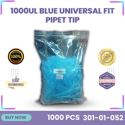 Jual 1000uL Blue Universal Fit Pipet Tip, 1000 pcs/pack - Kab. Bogor ...