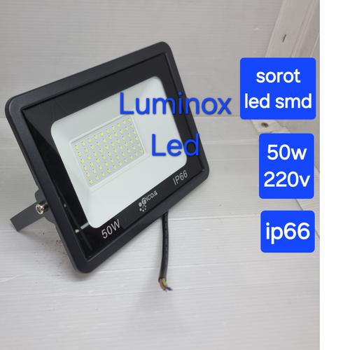 Jual lampu tembak led putih 50w 50watt / sorot smd 50w / floodlight smd ...