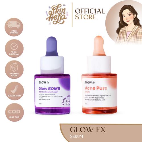 Jual GLOW FX Glow Bomb Serum | Acne Pure Serum - Serum Glowing & Bekas ...