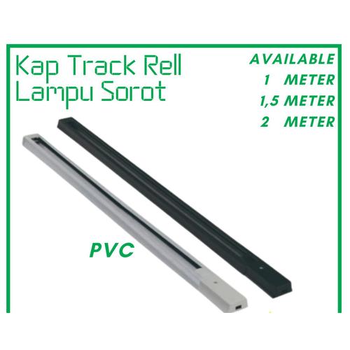 Jual REL LAMPU TRACK RELL SOROT 1M 1,5M 2M HITAM PUTIH - Putih, 1m ...