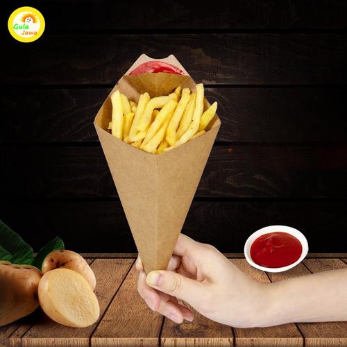Jual Tray Kentang Goreng Dus French Fries Box Churros Ayam 50pcs Dus ...