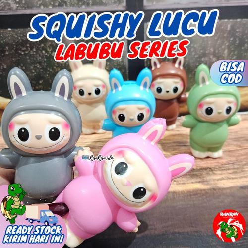 Jual Squishy Labubu Viral/ Gantungan Labubu Viral/ Labubu Viral - Navy ...