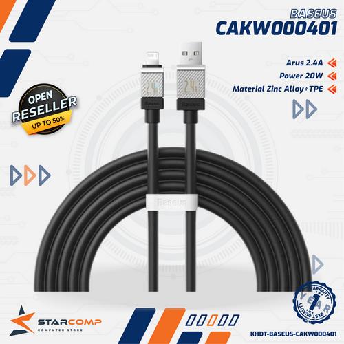 Jual Baseus CoolPlay Series Fast Charging Cable USB to iP 2.4A - CAKW ...