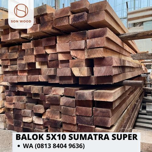 Jual KAYU BALOK 5X10 SUMATRA UKURAN FULL - SUPER - Jakarta Barat - Son ...