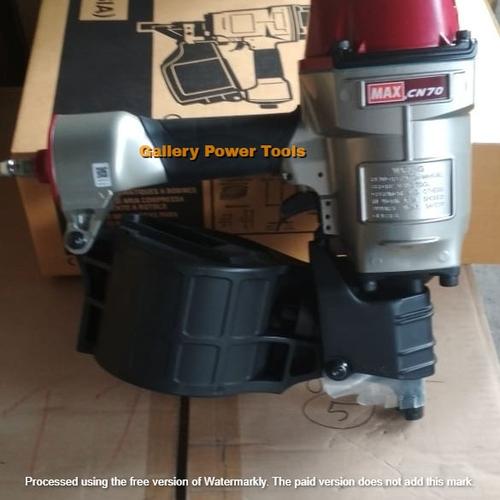 Jual Max Japan CN70 coil nailer alat tembak paku CN 70 jepang gun paku ...