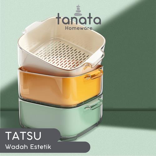 Promo TANATA - TATSU Wadah Cuci Buah Buahan Dua Lapis Baskom Cuci Buah ...