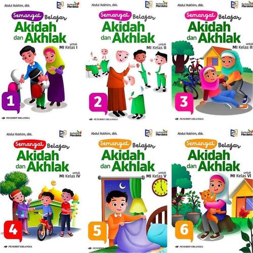 Jual BUKU AKIDAH AKHLAK UNTUK SD/MI KURIKULUM MERDEKA - ERLANGGA ...