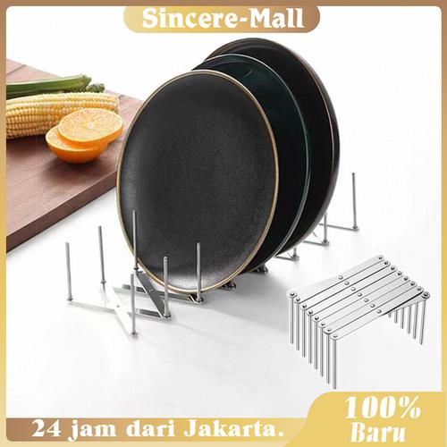 Jual Rak Piring Portable Rak Piring Adjustable Rak Dapur Multifungsi ...