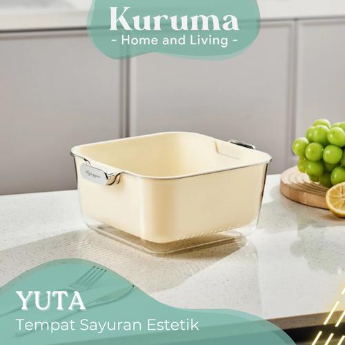 Promo KURUMA - YUTA Baskom Cuci Buah Peniris Pintar Tempat Cuci Sayur ...