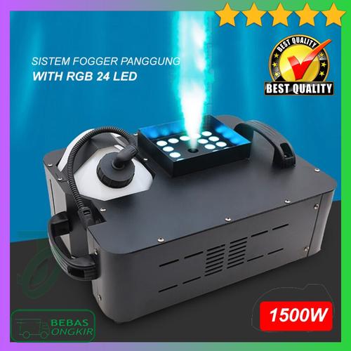 Jual Mesin Pembuat Asap Panggung RGB Profesional Fogger DMX512 1500 ...