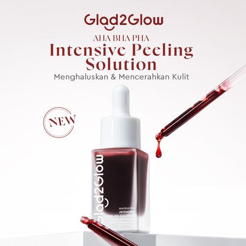 Promo [New Launch] Glad2Glow AHA BHA PHA Intensive Peeling Solution ...