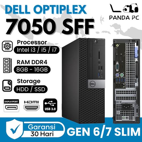 Jual PC Dell Optiplex 3050 / 5050/ 7050 SFF i3 / i5 / i7 7th Gen PC Slim - No Processor, No Ram ...