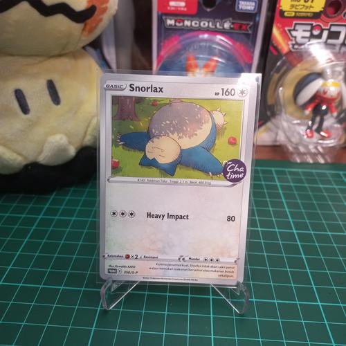 Jual Snorlax Promo - Pokemon TCG Indonesia Chatime Promo Original ...