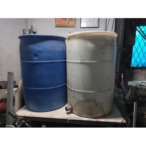 Jual Drum Plastik 200 Liter Bekas Tong Plastik Tong Kap Drum Biru Tong ...