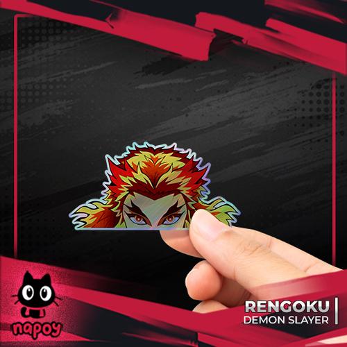 Jual Stiker Hologram Anime Demon Slayer Rengoku - Jakarta Barat - napoy ...