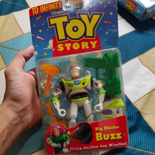 Jual Disney Pixar’s Toy Story Big Blaster Buzz Lightyear 1998 Mattel ...
