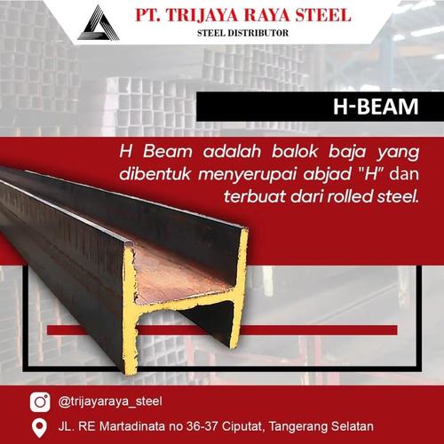 Jual Besi H beam 150 / h beam 150 x 6 meter / h beam 150 x 12 meter ...