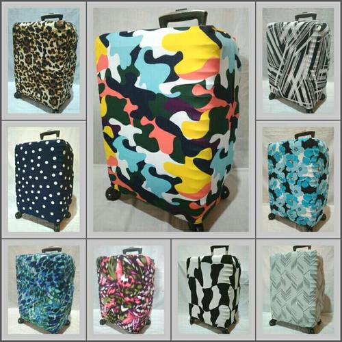 Jual Sarung koper / pelindung koper motif cover koper size 18 inc - 30 ...