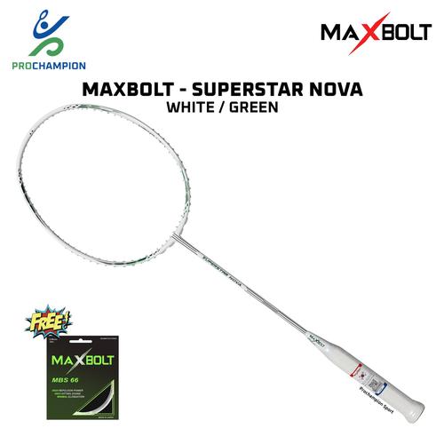 Promo New ! Raket Badminton Original Maxbolt Superstar Super Star Nova ...