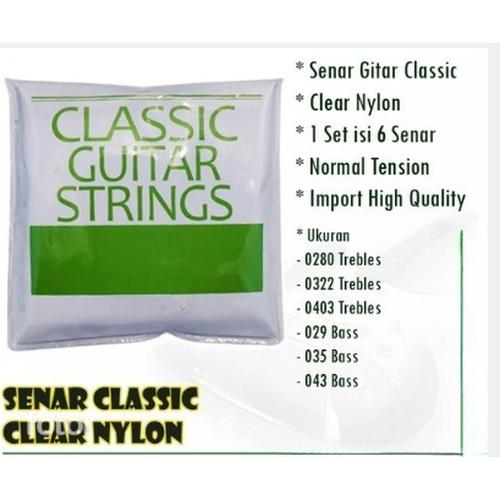 Jual senar nylon YA MAHA gitar CLASIC NILON NYLON original 100% set ...