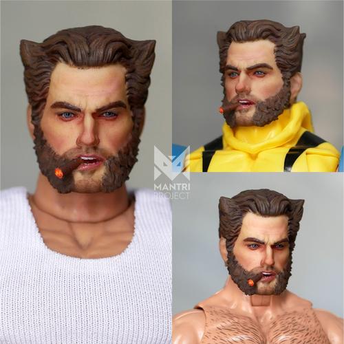 Jual 1/12 Cavillrine Wolverine Deadpool Logan Henry Cavill X-Men Custom ...