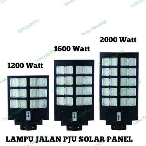 Jual Lampu Jalan Solar Panel 1200 Watt, 1600 Watt, 2000 Watt Tenaga ...